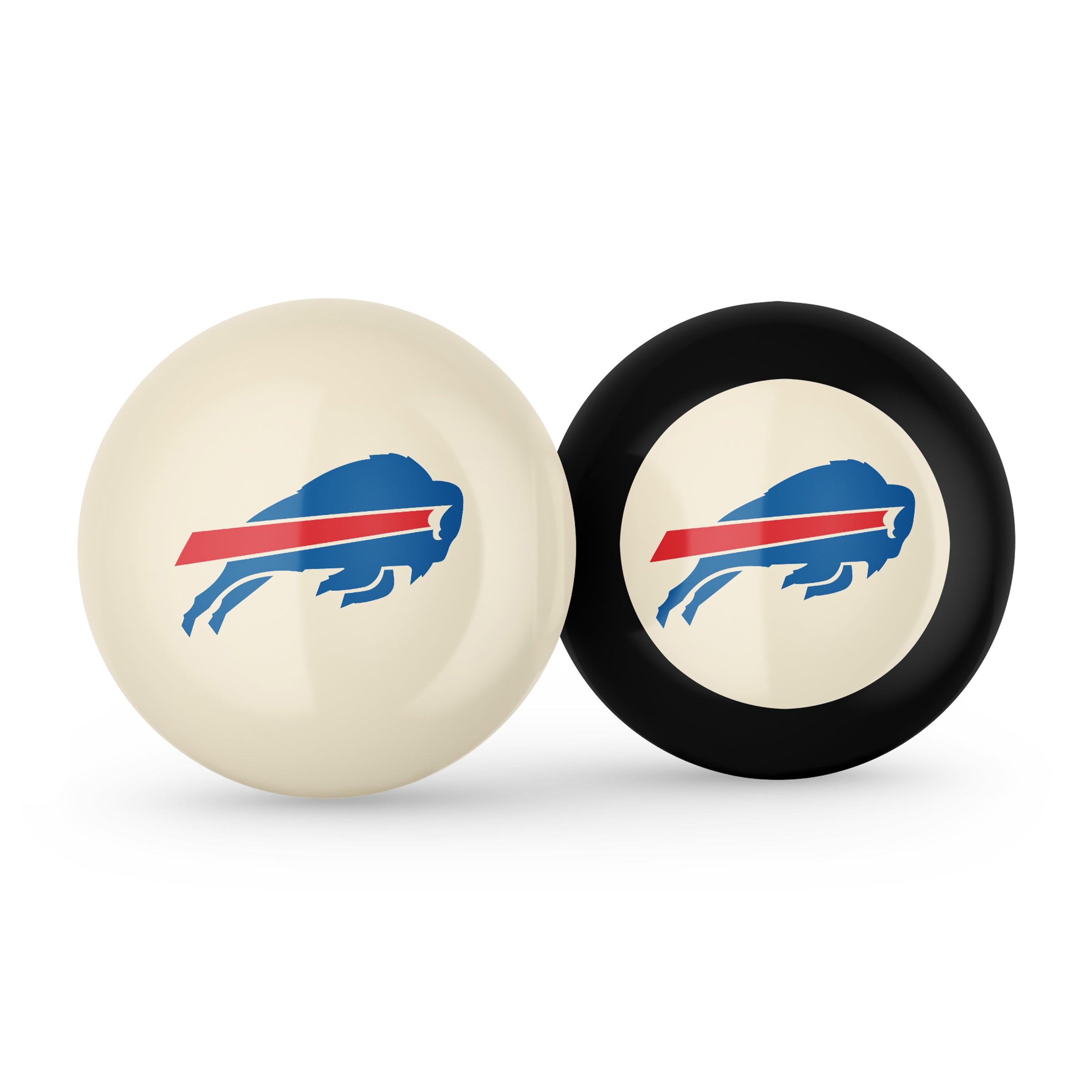 Buy NFL Buffalo Bills Logo Pool Cue Ball and 8 Ball Set – ProFootballStuff
