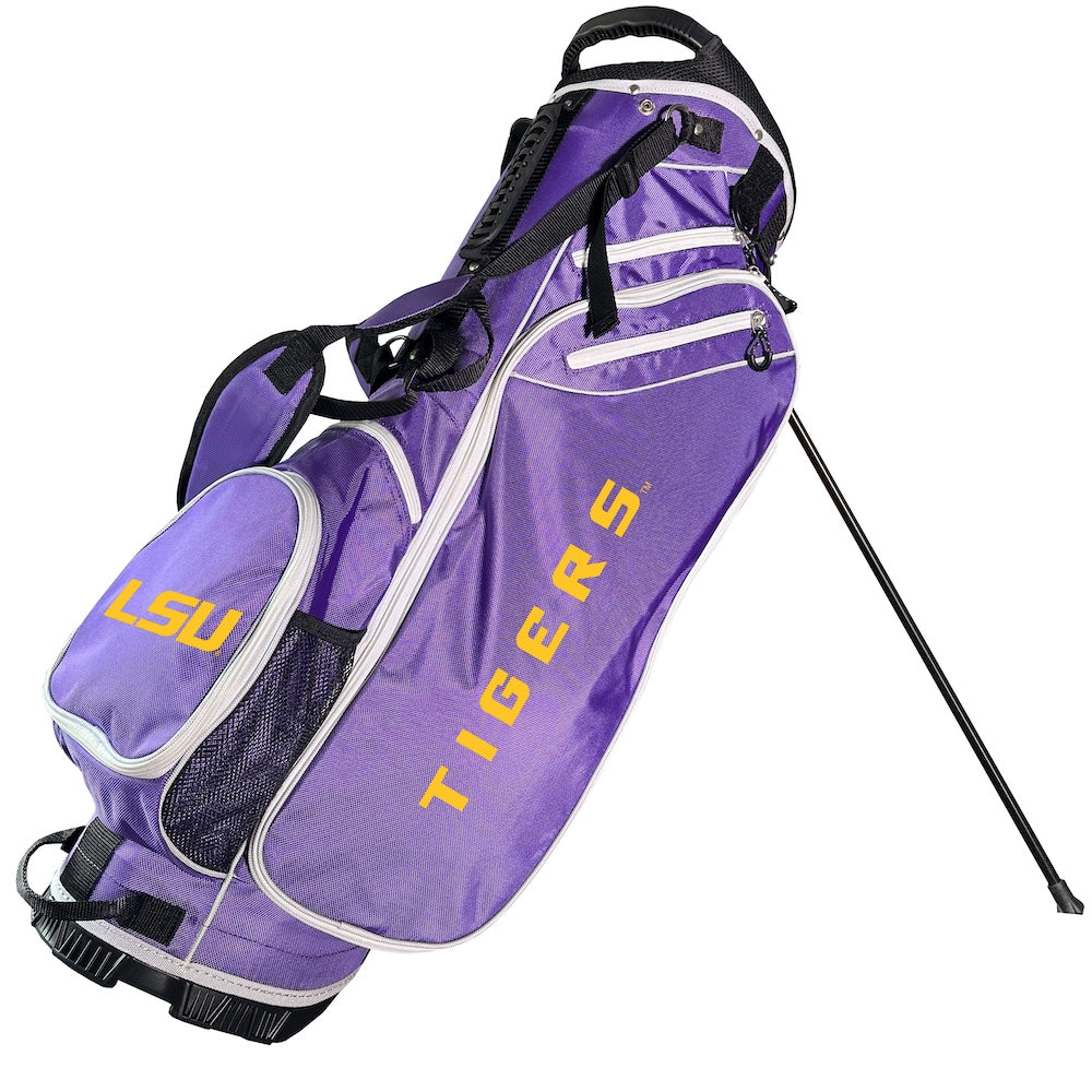 NCAA LSU Tigers Golf Bag with Built in Stand BIRDIE style ...