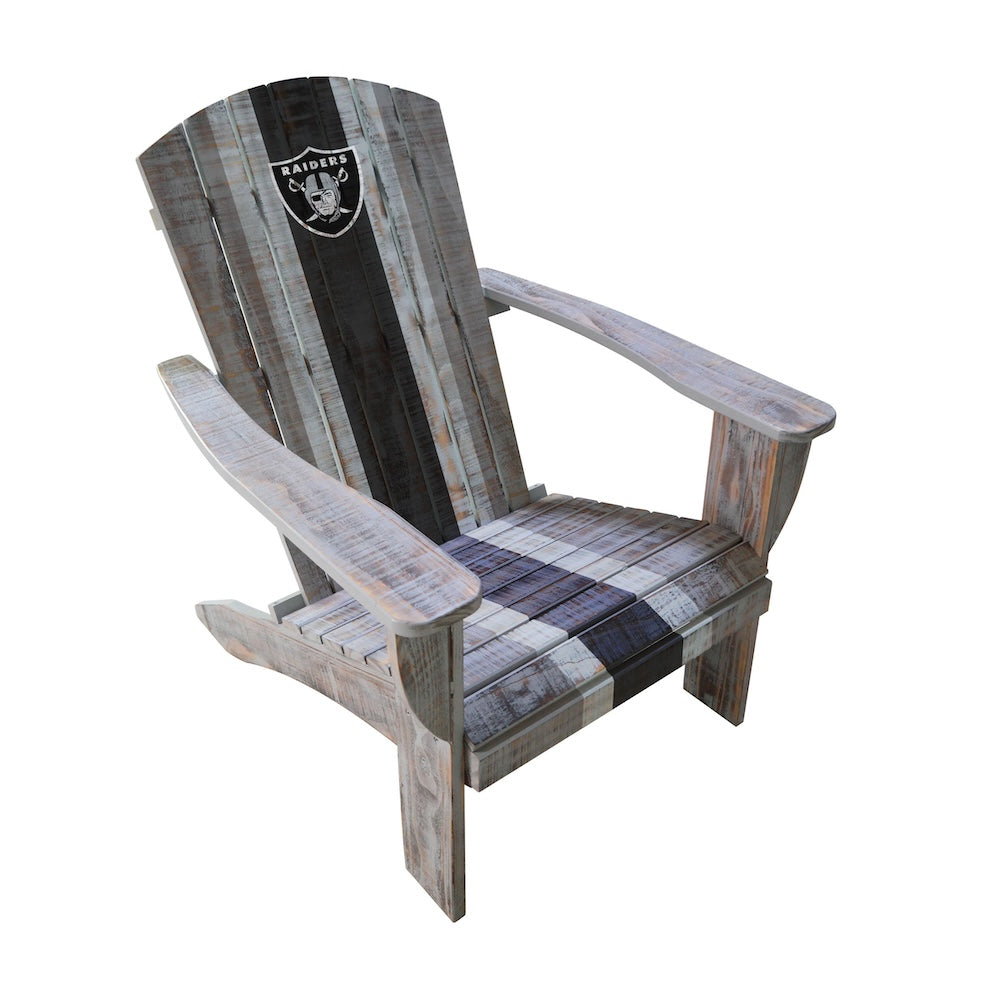 Buy NFL Las Vegas Raiders Wooden Adirondack Chair – ProFootballStuff