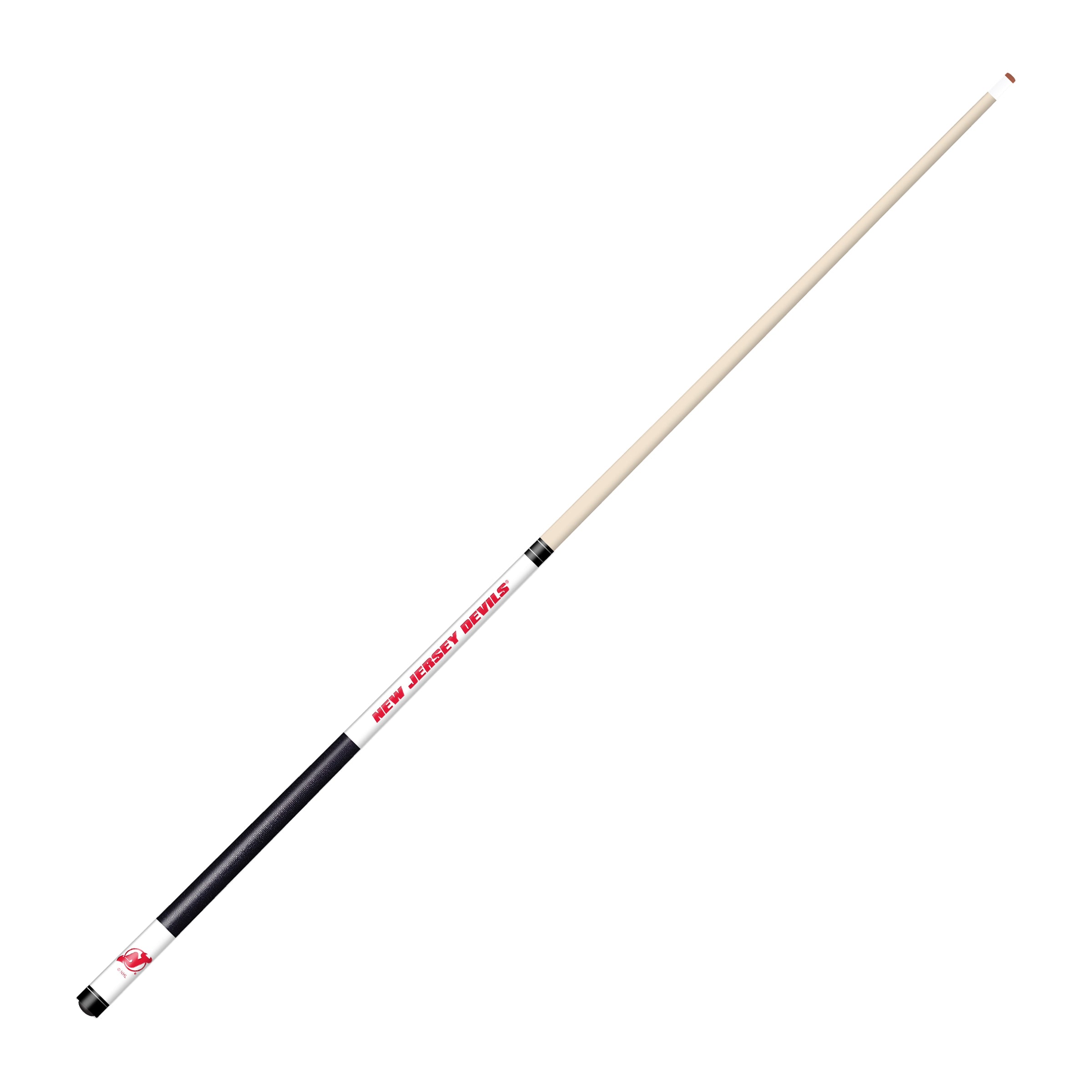 Buy NHL New Jersey Devils Laser Etched Logo Billiards Pool Cue ...