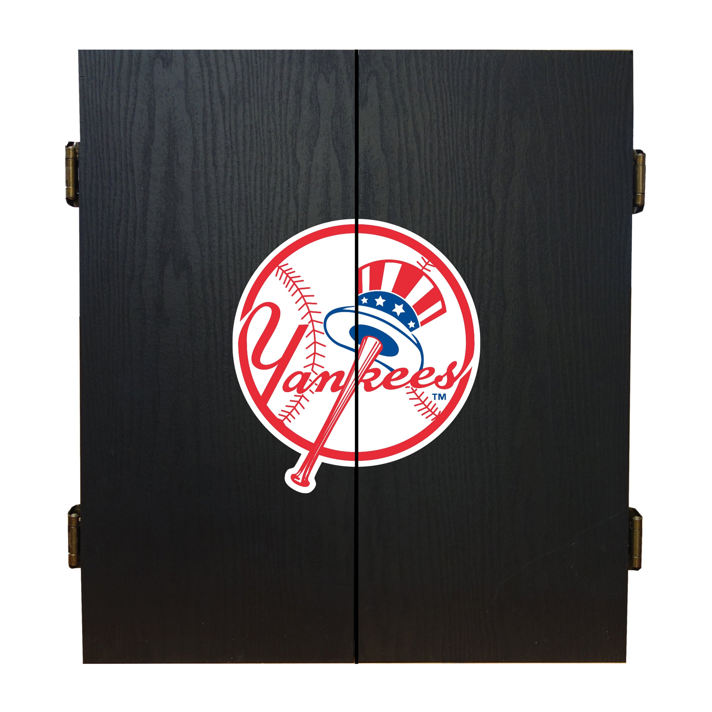 Buy MLB New York Yankees Dart Board Cabinet Set – ProFootballStuff