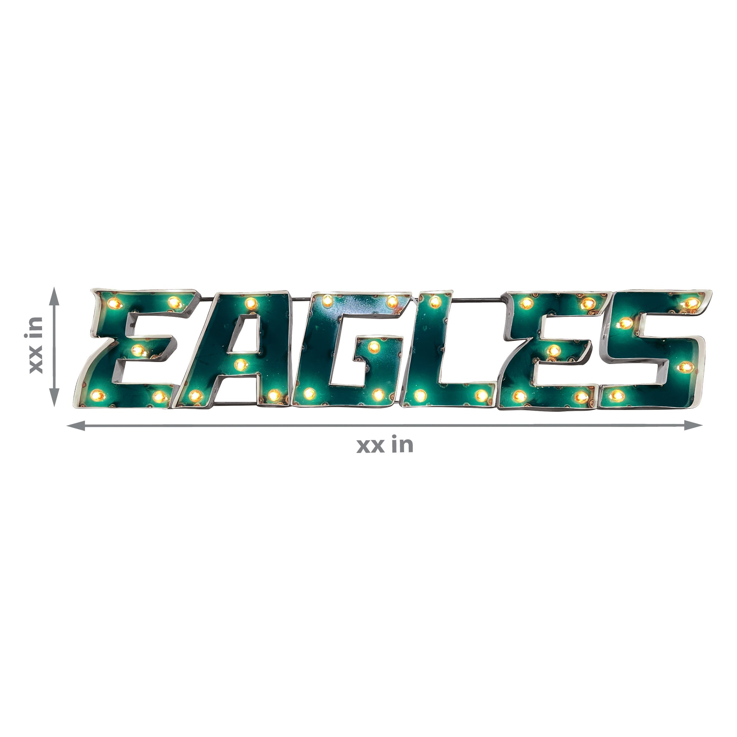 Buy NFL Philadelphia Eagles Retro Lighted Metal Sign – ProFootballStuff