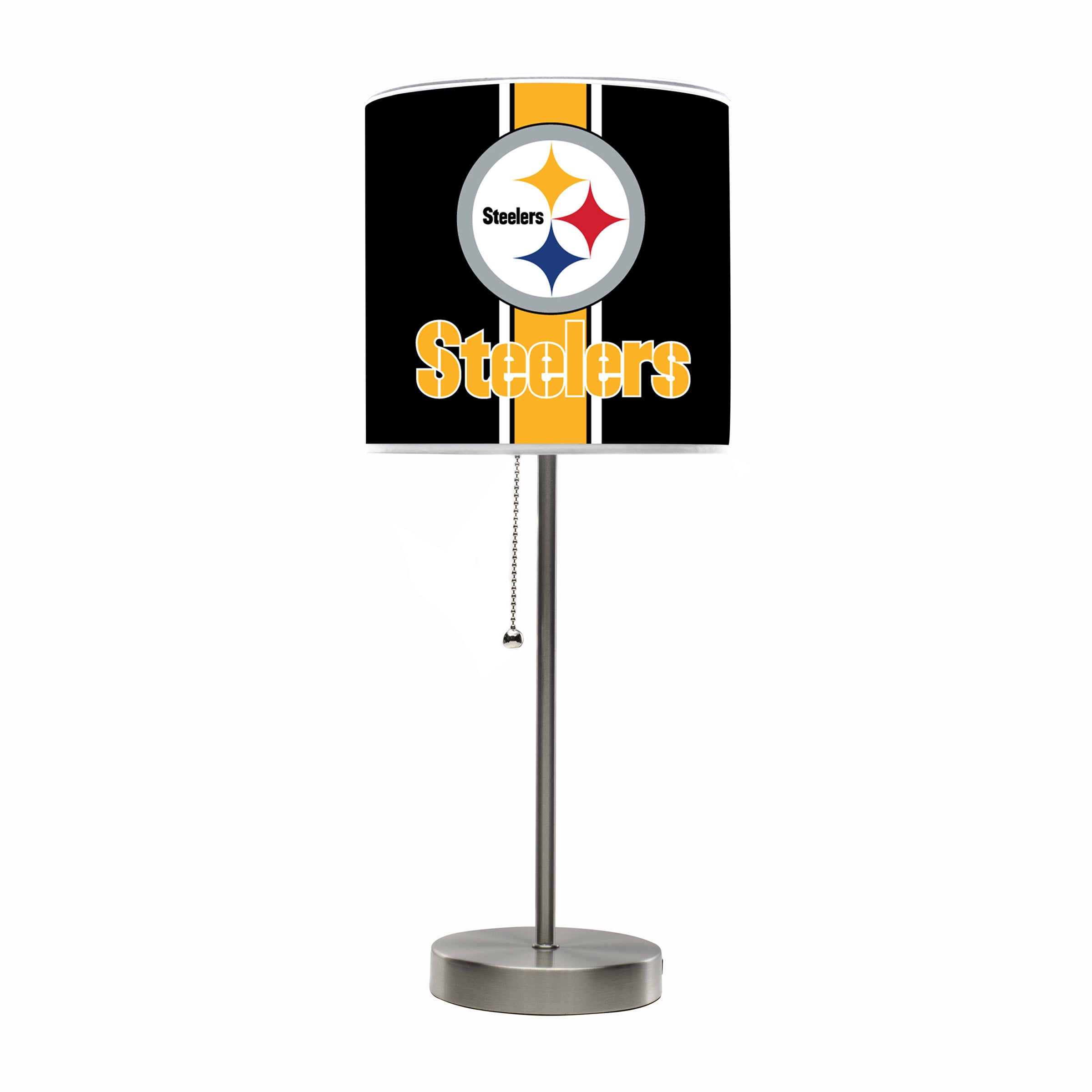Buy NFL Pittsburgh Steelers Chrome Office Desk Table Lamp ...