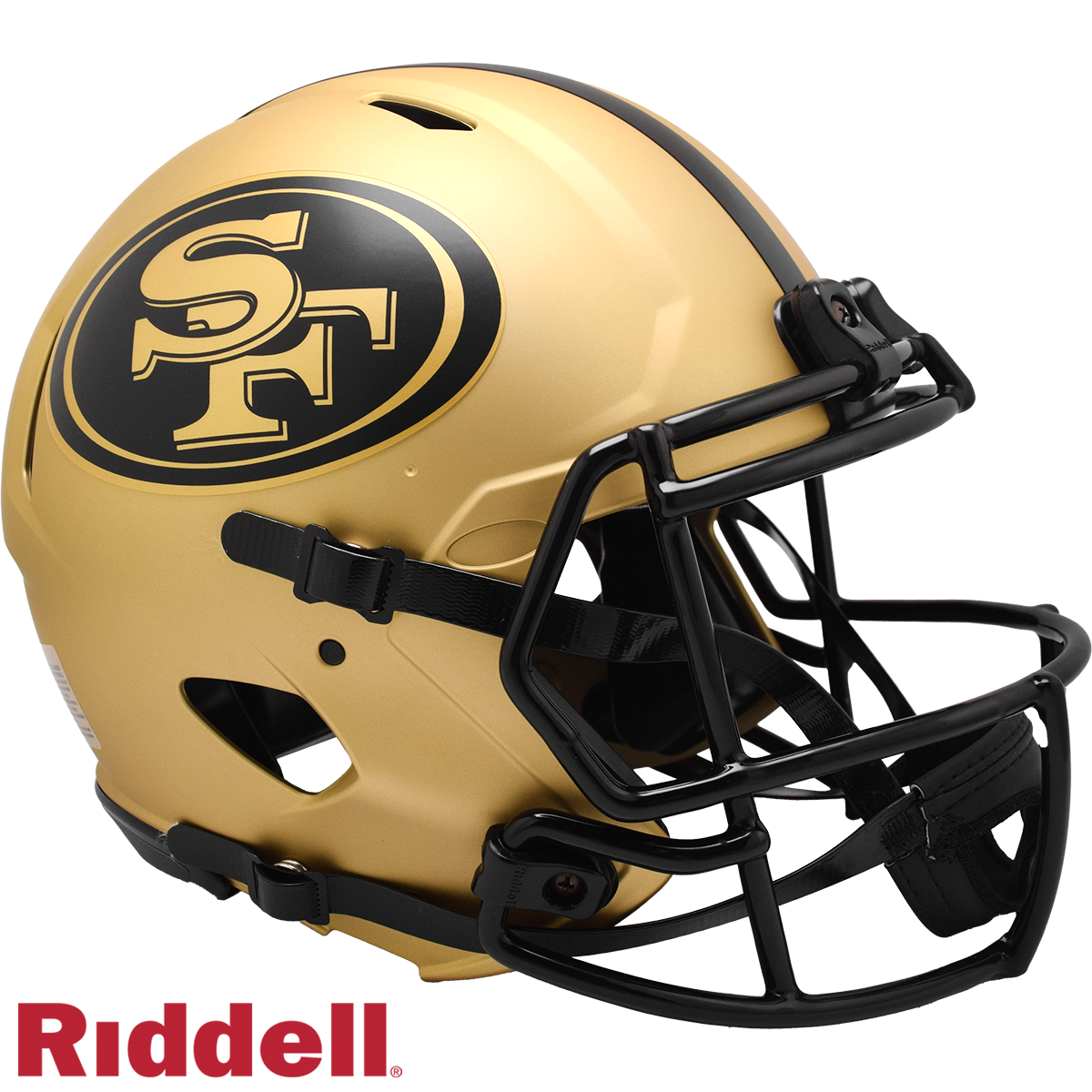 Buy NFL San Francisco 49ers AUTHENTIC Speed Football Helmet RAVE Series ...