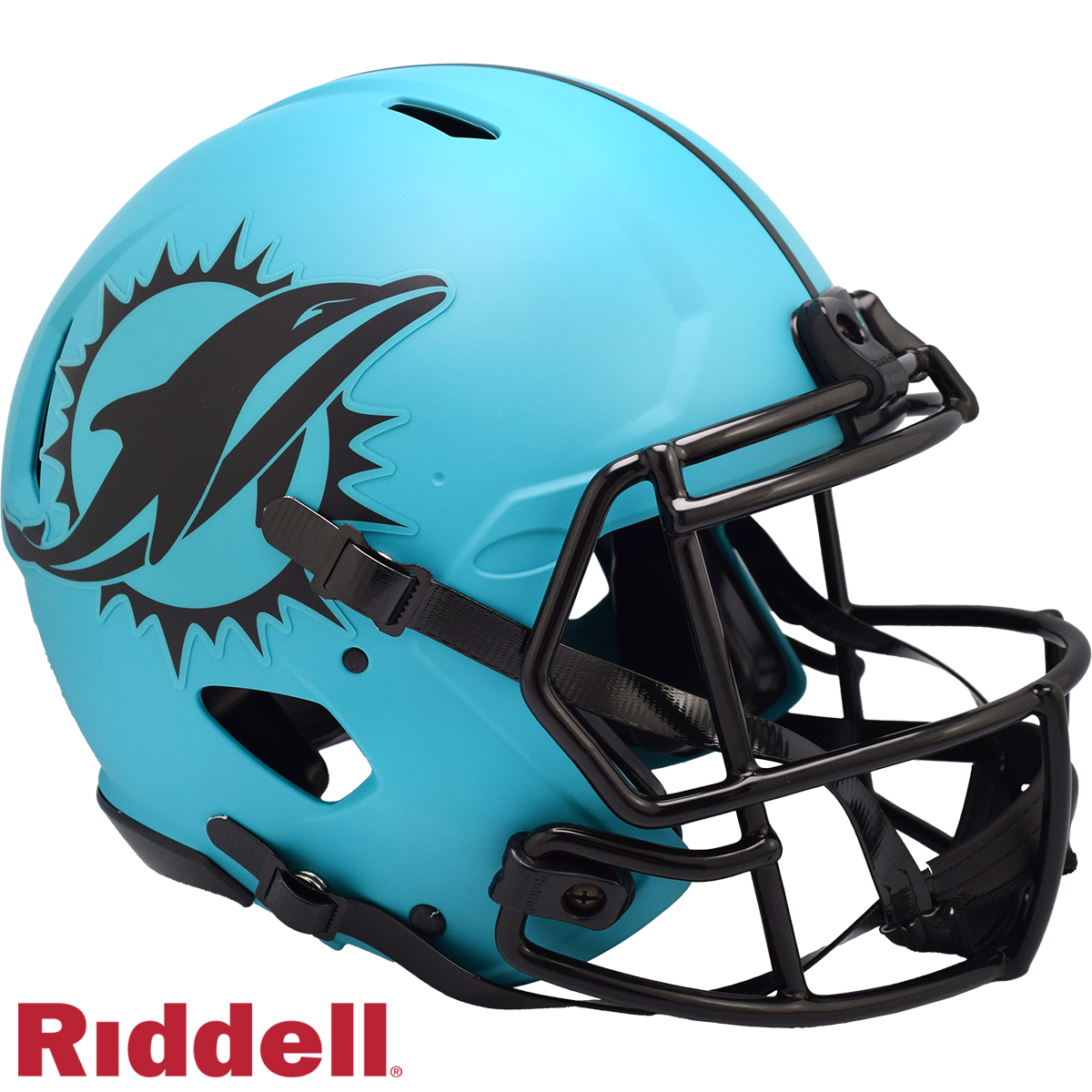Buy NFL Miami Dolphins AUTHENTIC Speed Football Helmet RAVE Series ...