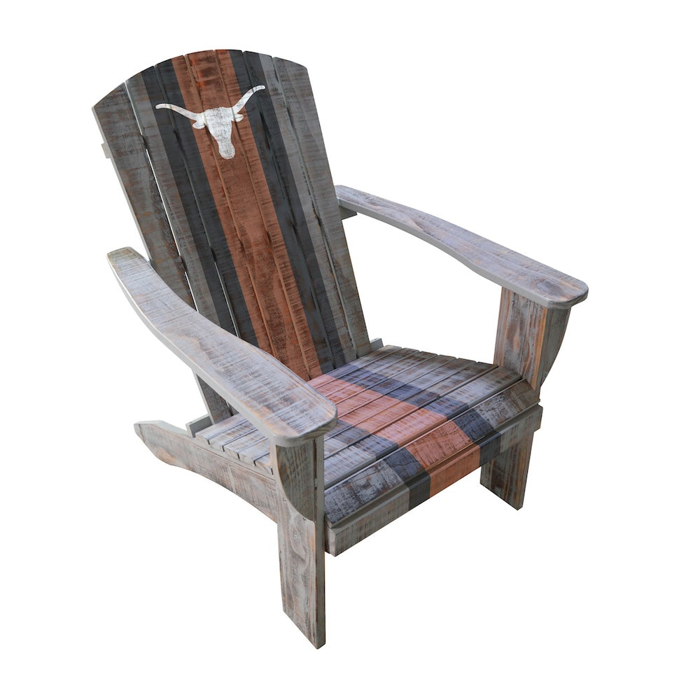 Buy NCAA Texas Longhorns Wooden Adirondack Chair – ProFootballStuff