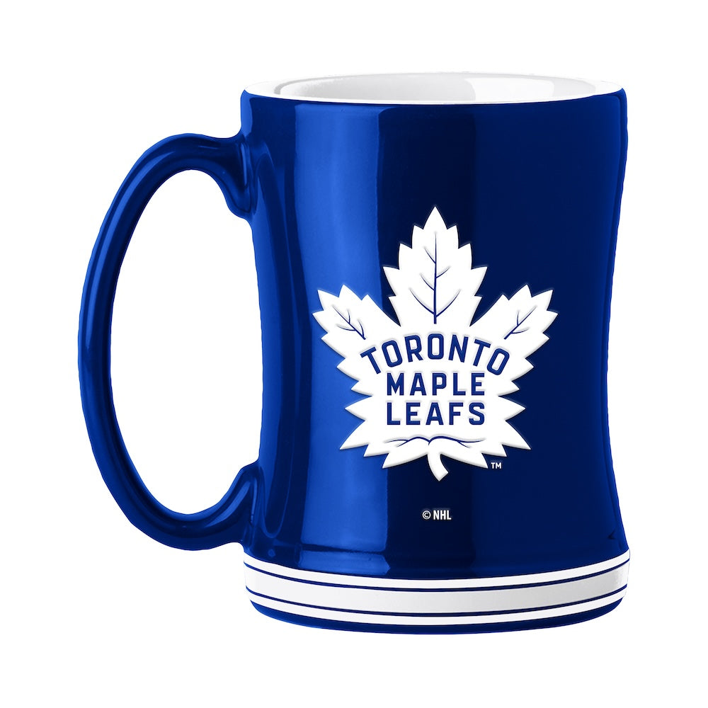 Buy NHL Toronto Maple Leafs 14 oz Relief Coffee Mug Set (set of 2 ...