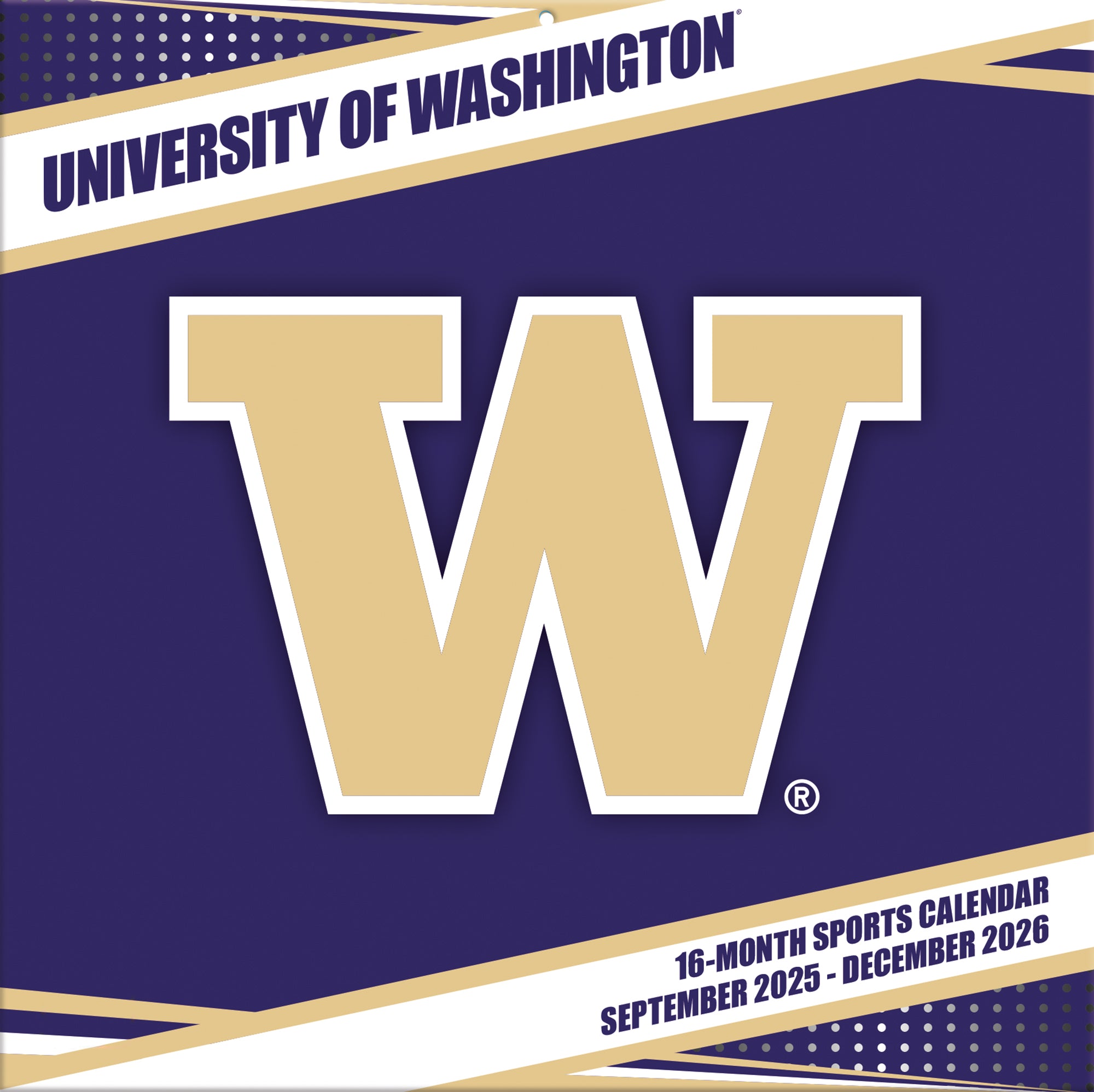 Buy NCAA Washington Huskies 2026 Photo Team Wall Calendar ...