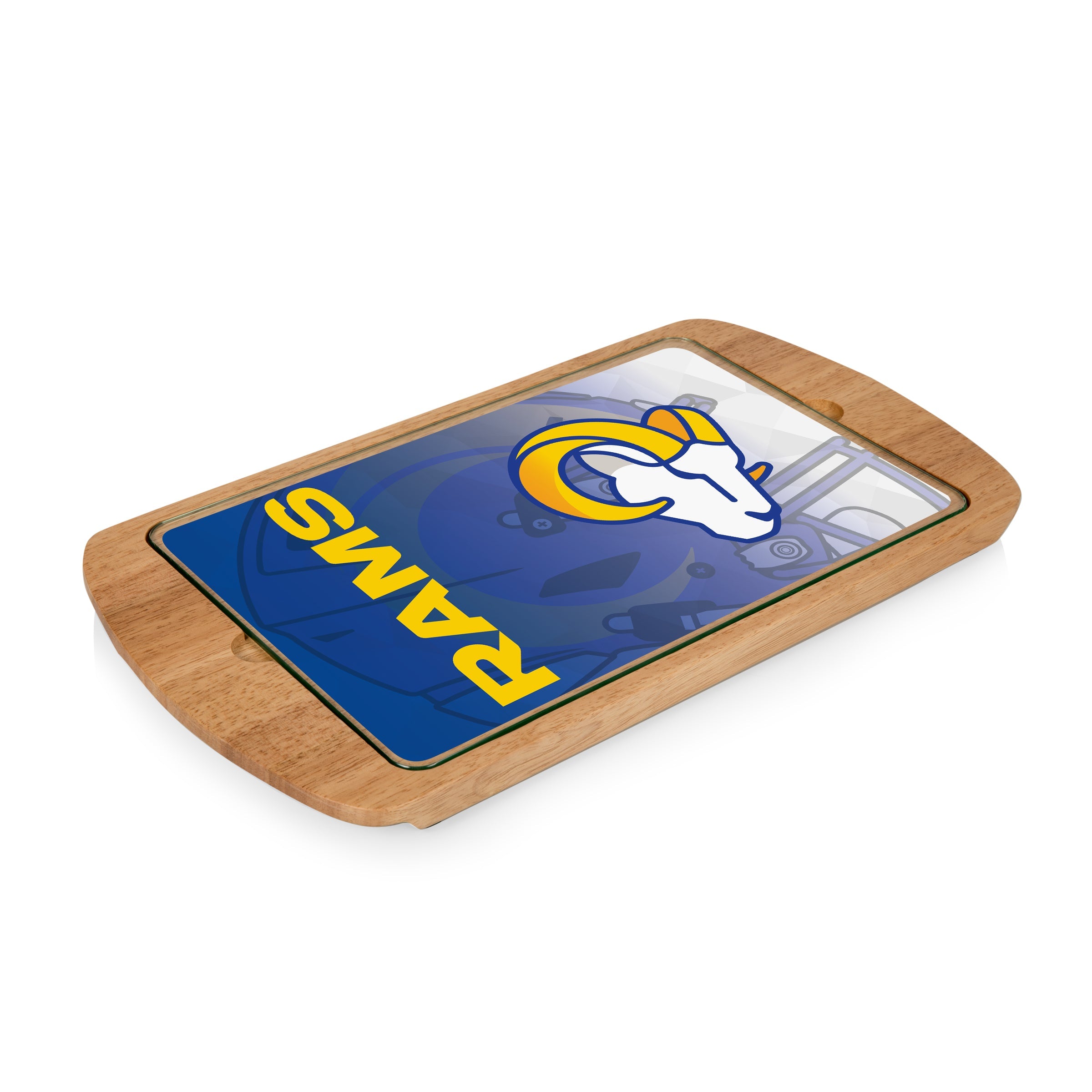 Los Angeles Rams - Billboard Glass Top Serving Tray – ProFootballStuff