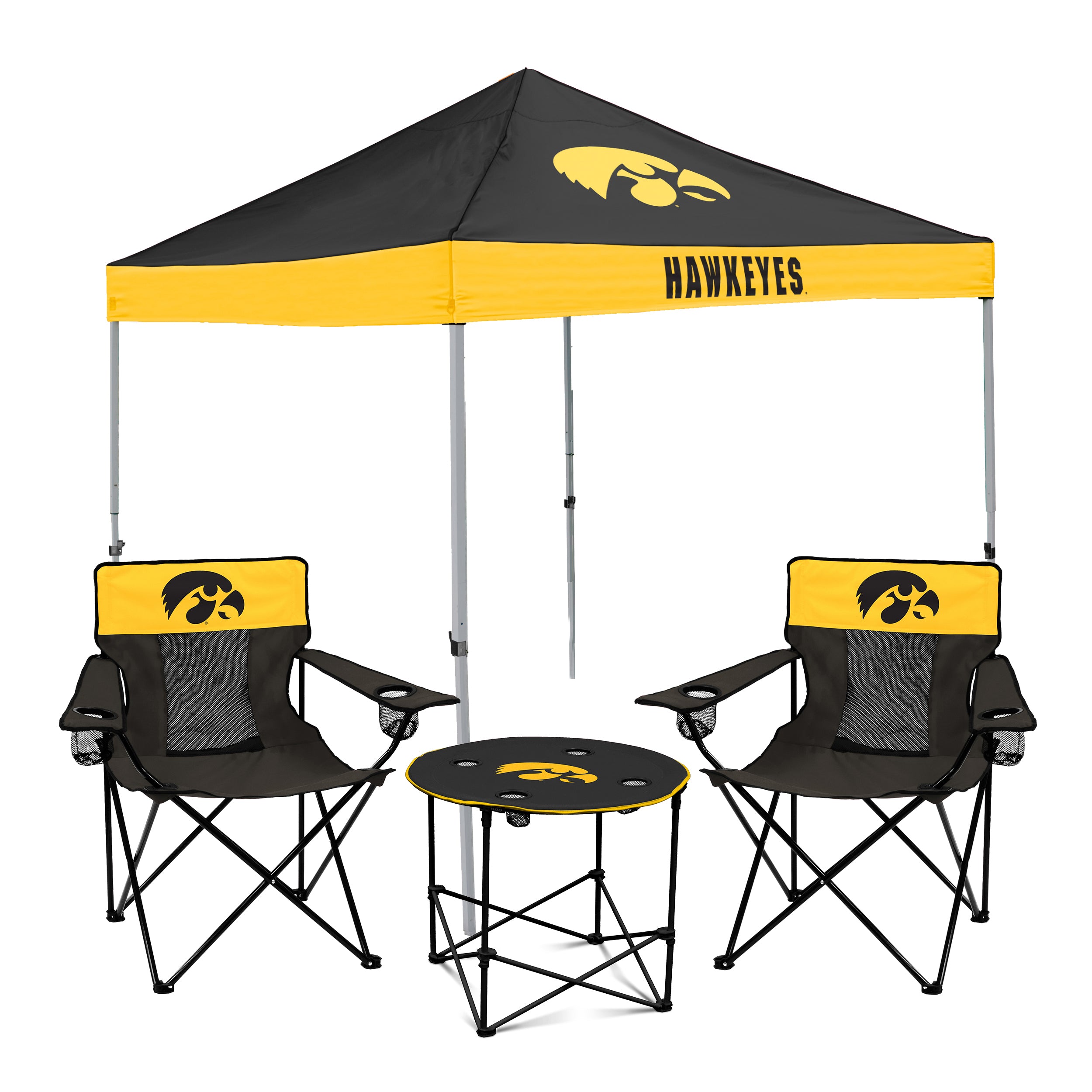 Buy NCAA Iowa Hawkeyes Tailgate Bundle Full Package – ProFootballStuff