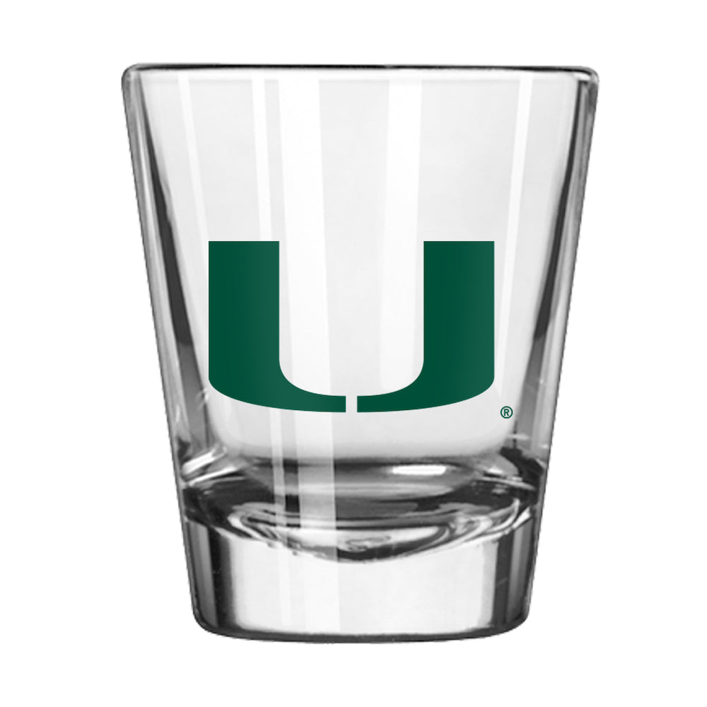 Buy NCAA Miami Hurricanes 2 oz Gameday Shot Glass – ProFootballStuff
