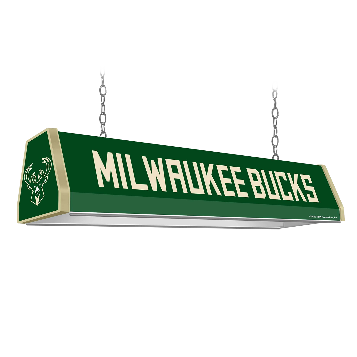 Buy NBA Milwaukee Bucks Standard Pool and Billiards Table Light ...