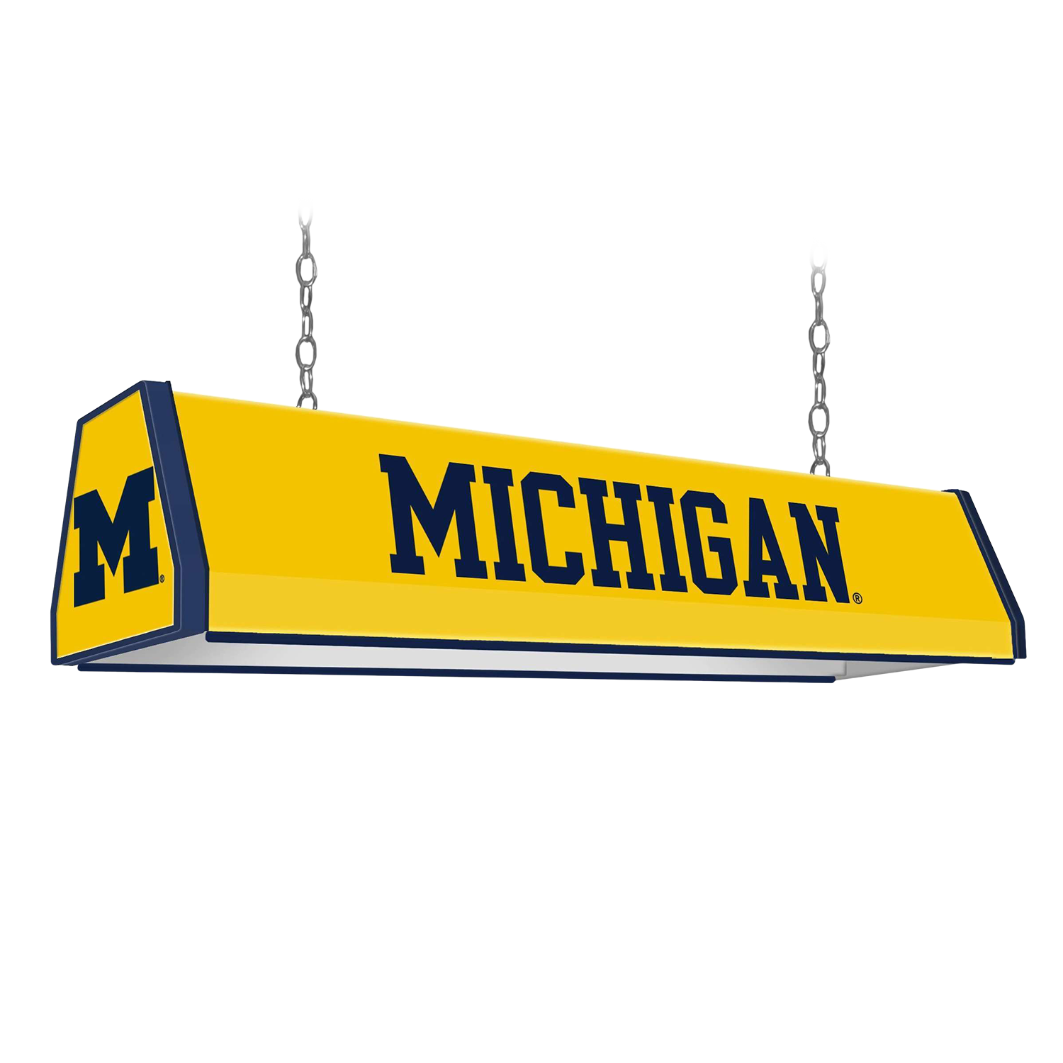 Buy NCAA Michigan Wolverines Standard Pool and Billiards Table Light ...