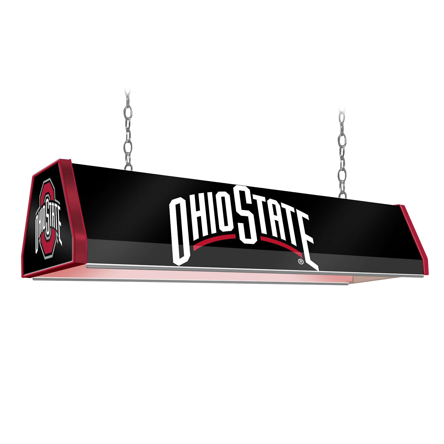 Buy NCAA Ohio State Buckeyes Standard Pool and Billiards Table Light ...
