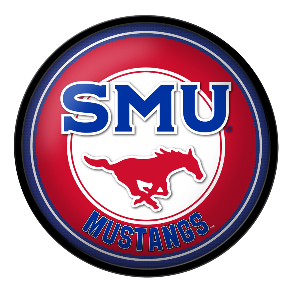 Buy NCAA SMU Mustangs Modern Disc Wall Sign – ProFootballStuff