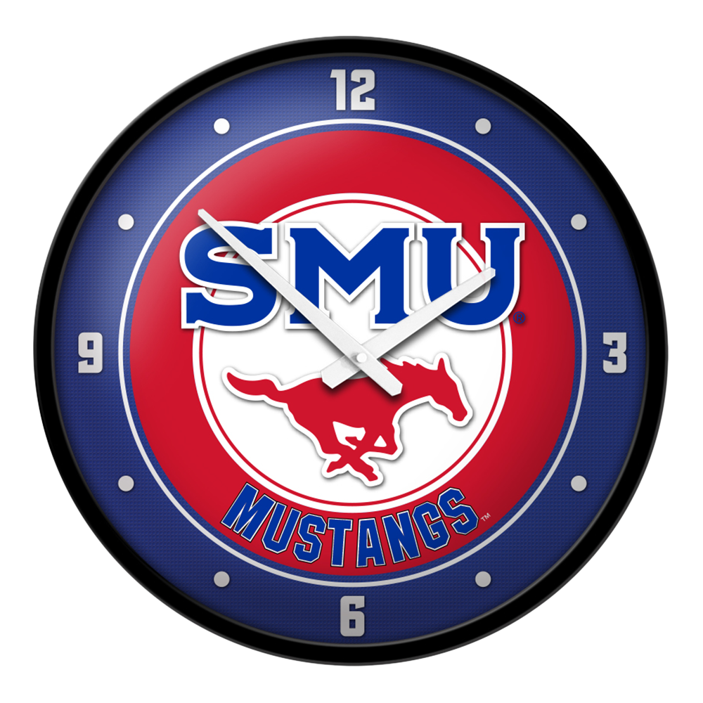 Buy NCAA SMU Mustangs Modern Disc Wall Clock – ProFootballStuff