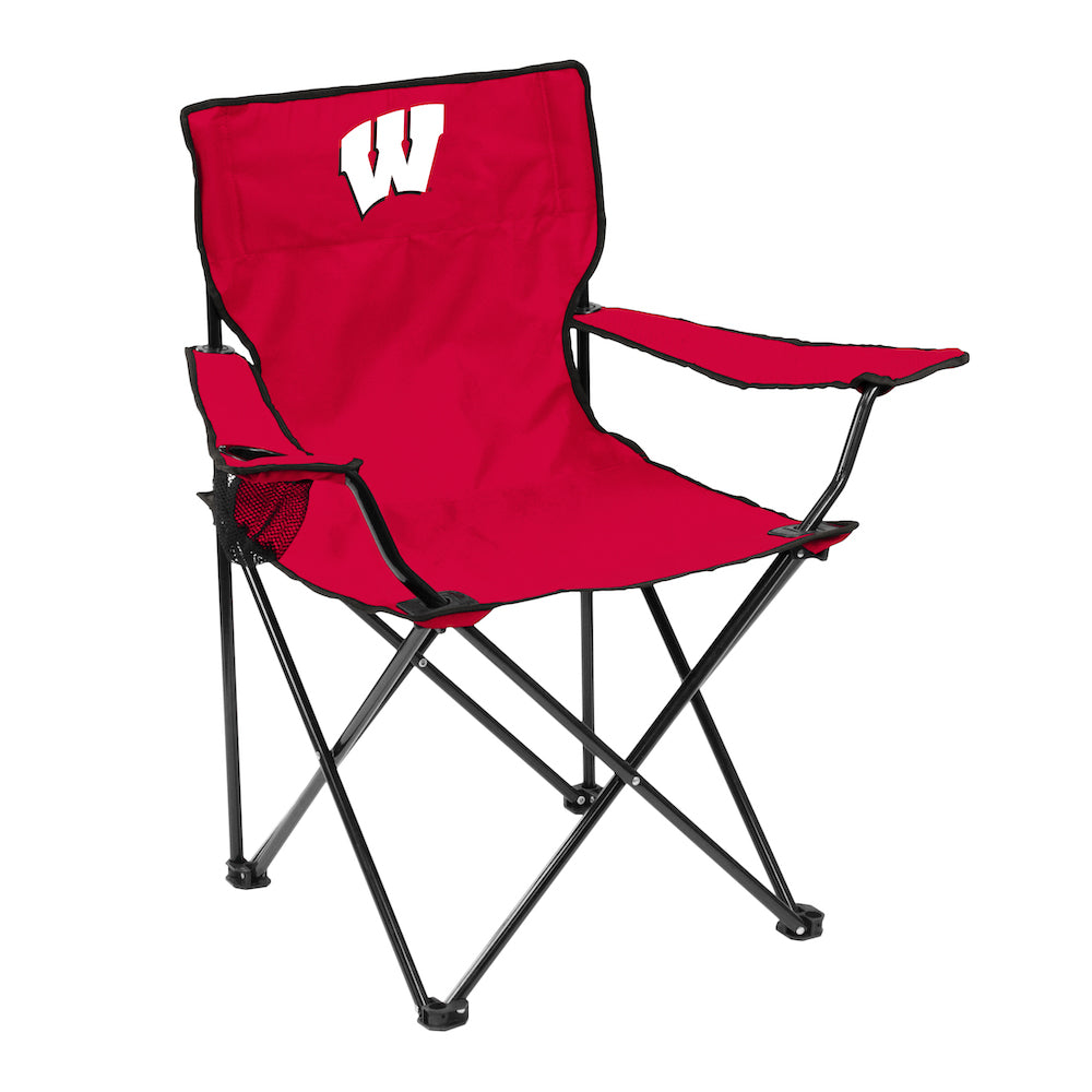 Buy NCAA Wisconsin Badgers Outdoor Folding QUAD Chair – ProFootballStuff